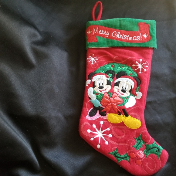 Holiday | Mickey And Minnie Mouse Christmas Stocking | Poshmark